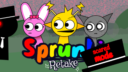 Sprunki Retake but all sprunki is so scary for a black by Raquel García ...
